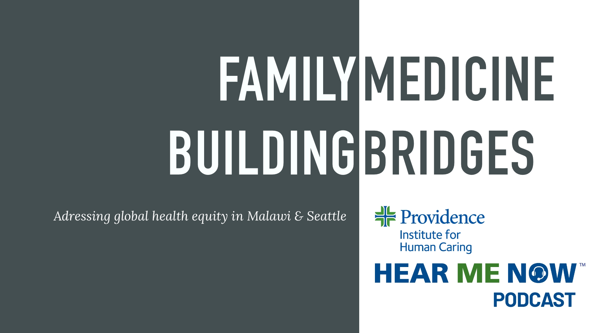 Family medicine building bridges